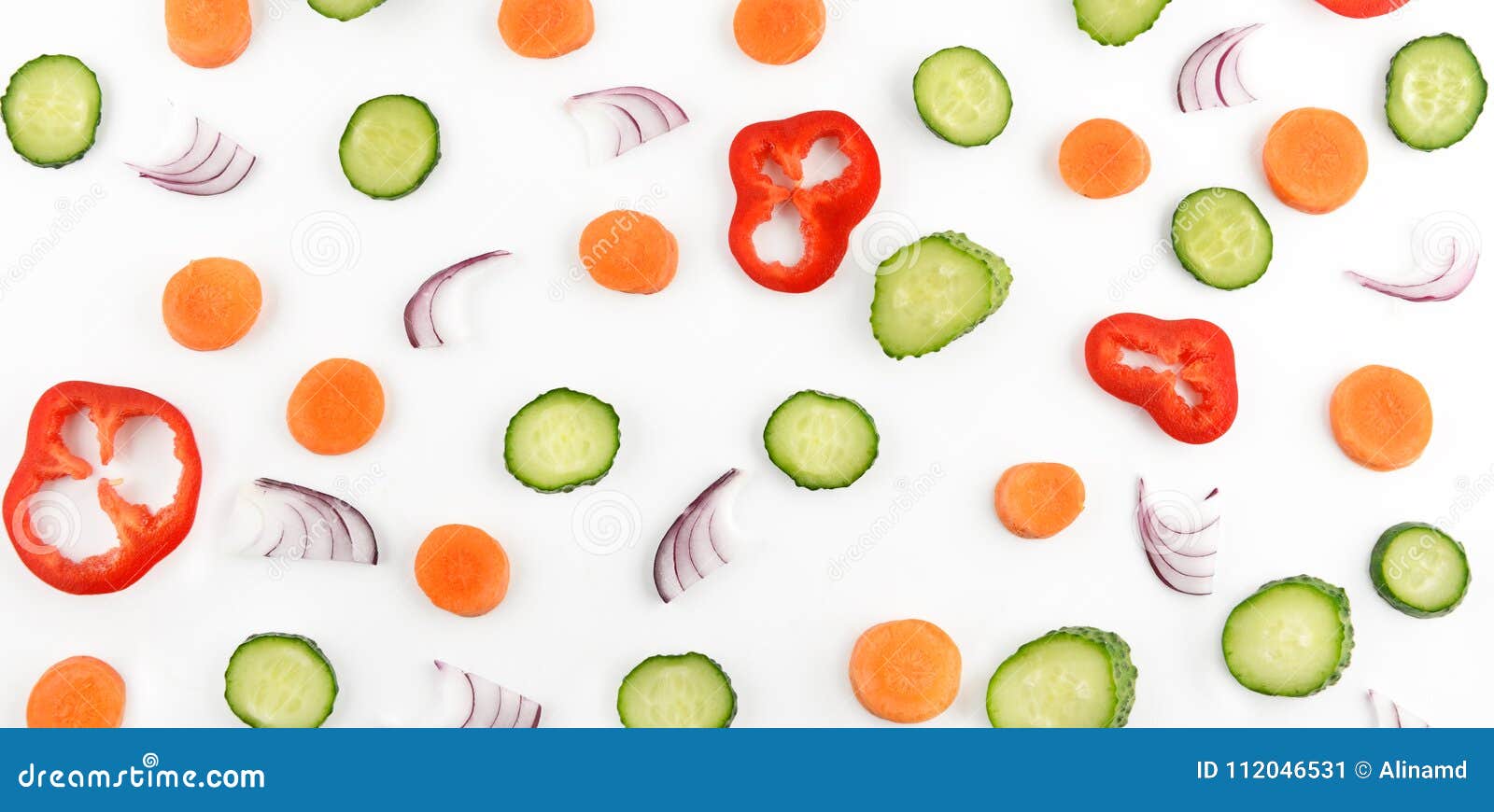 Abstract Composition of Vegetables. Vegetable Pattern Stock Image ...