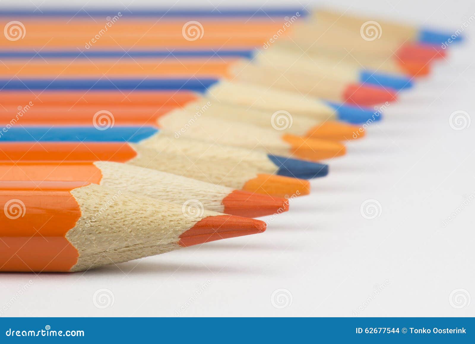 Abstract Composition of Wooden Colour Pencils Stock Photo - Image of ...