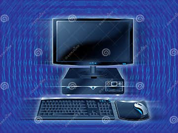 Abstract computer stock illustration. Illustration of isolated - 12052728