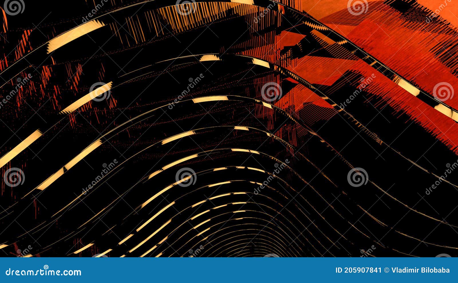 Abstract Computer Art Illustration Stock Illustration - Illustration of ...