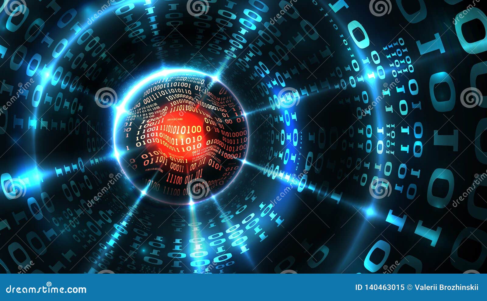 Abstract Computer Data Background Programming Binary Code Data Stream Abstract Firewall