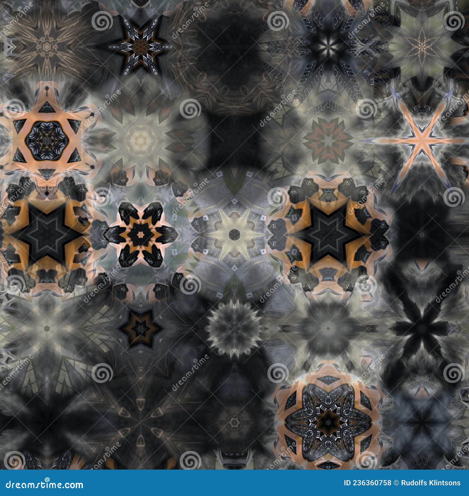 Abstract Computer Generated Fractal Design. a Fractal is a Never-ending ...