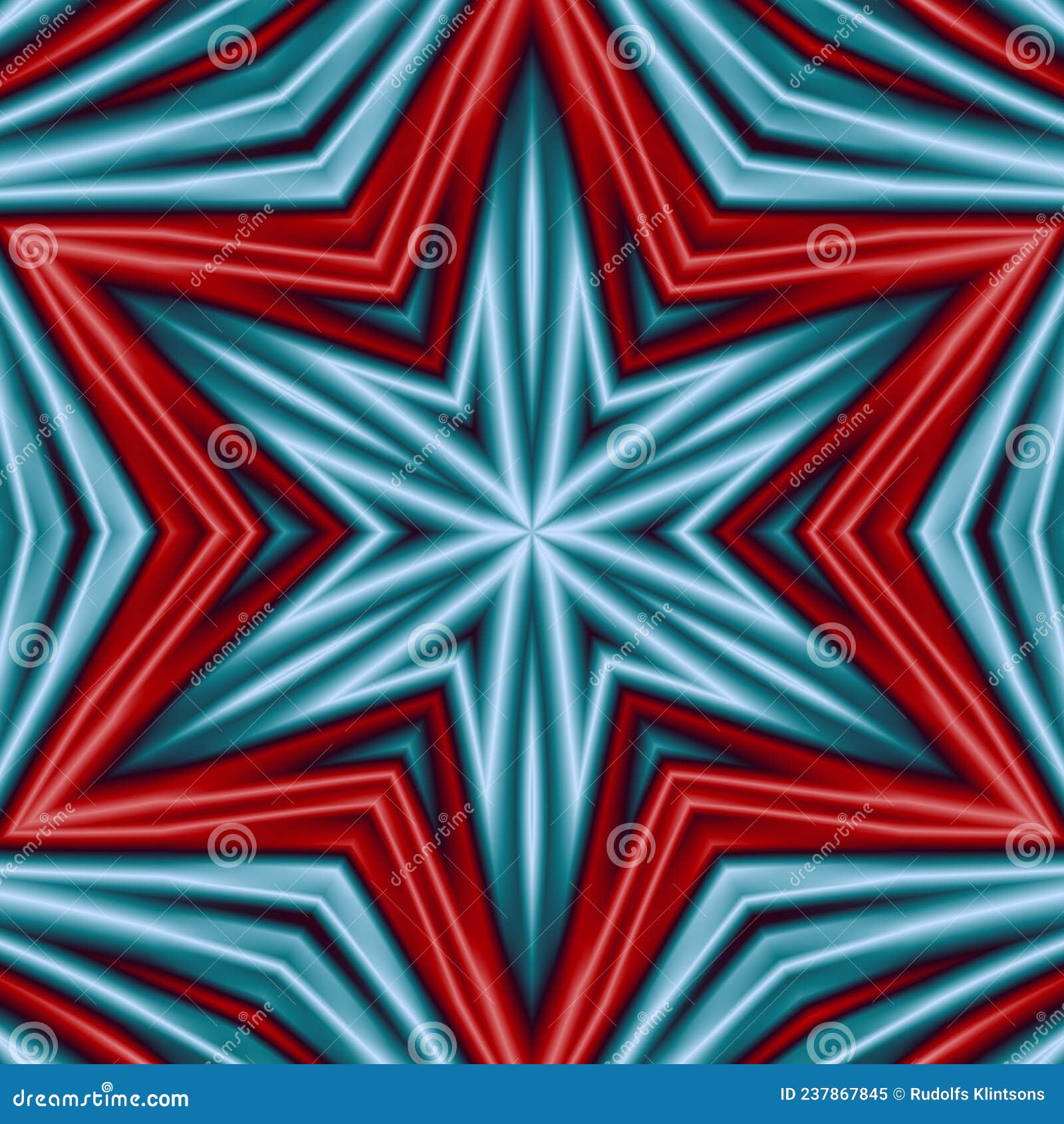 Abstract Computer Generated Fractal Design. a Fractal is a Never-ending ...