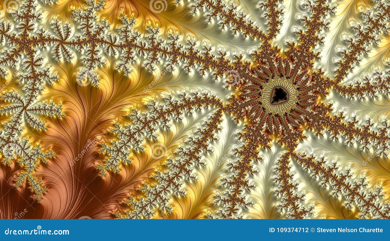 Abstract Computer Generated Fractal Design Stock Photo - Image of walls ...