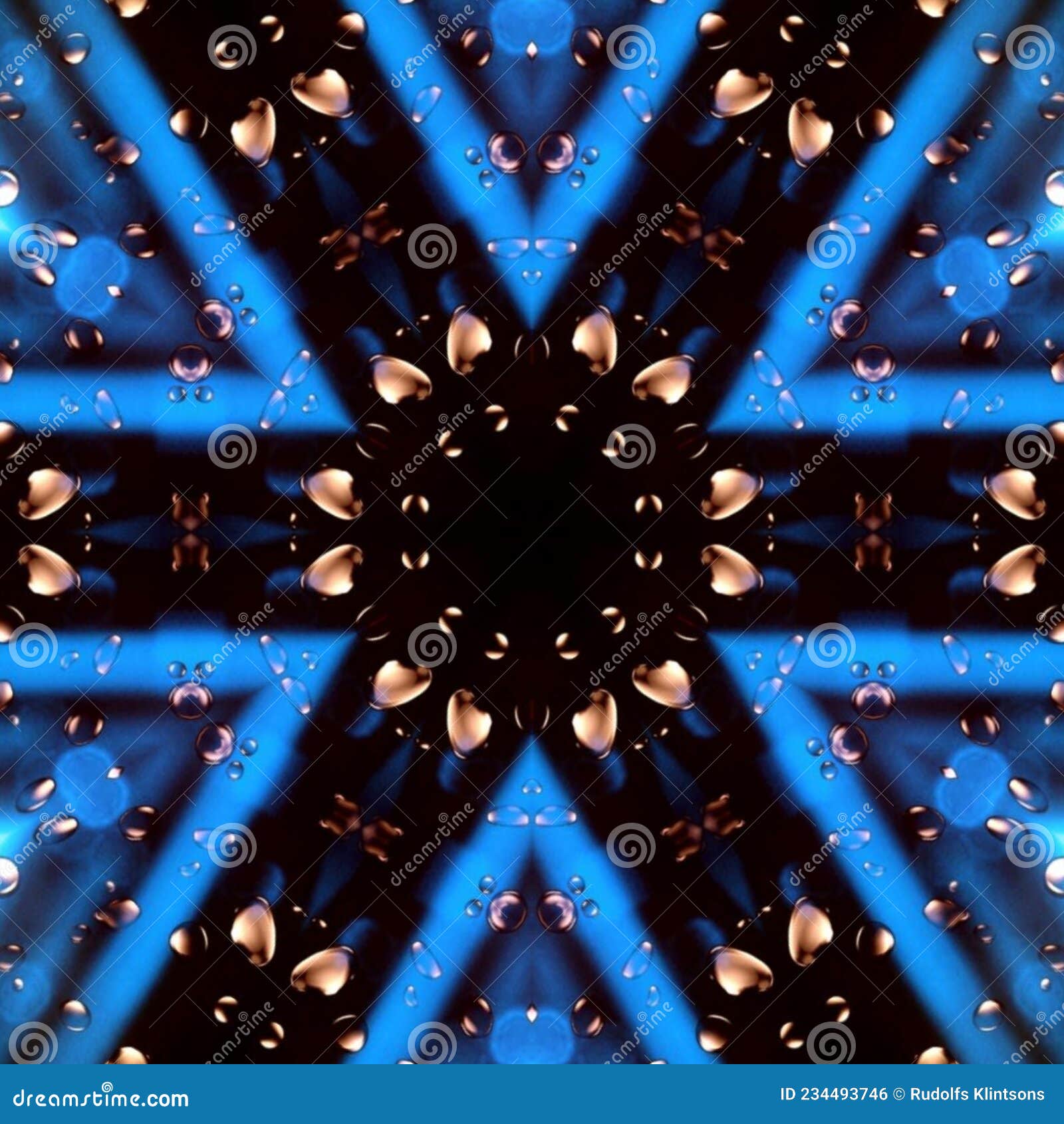 Abstract Computer Generated Fractal Design. a Fractal is a Never-ending ...