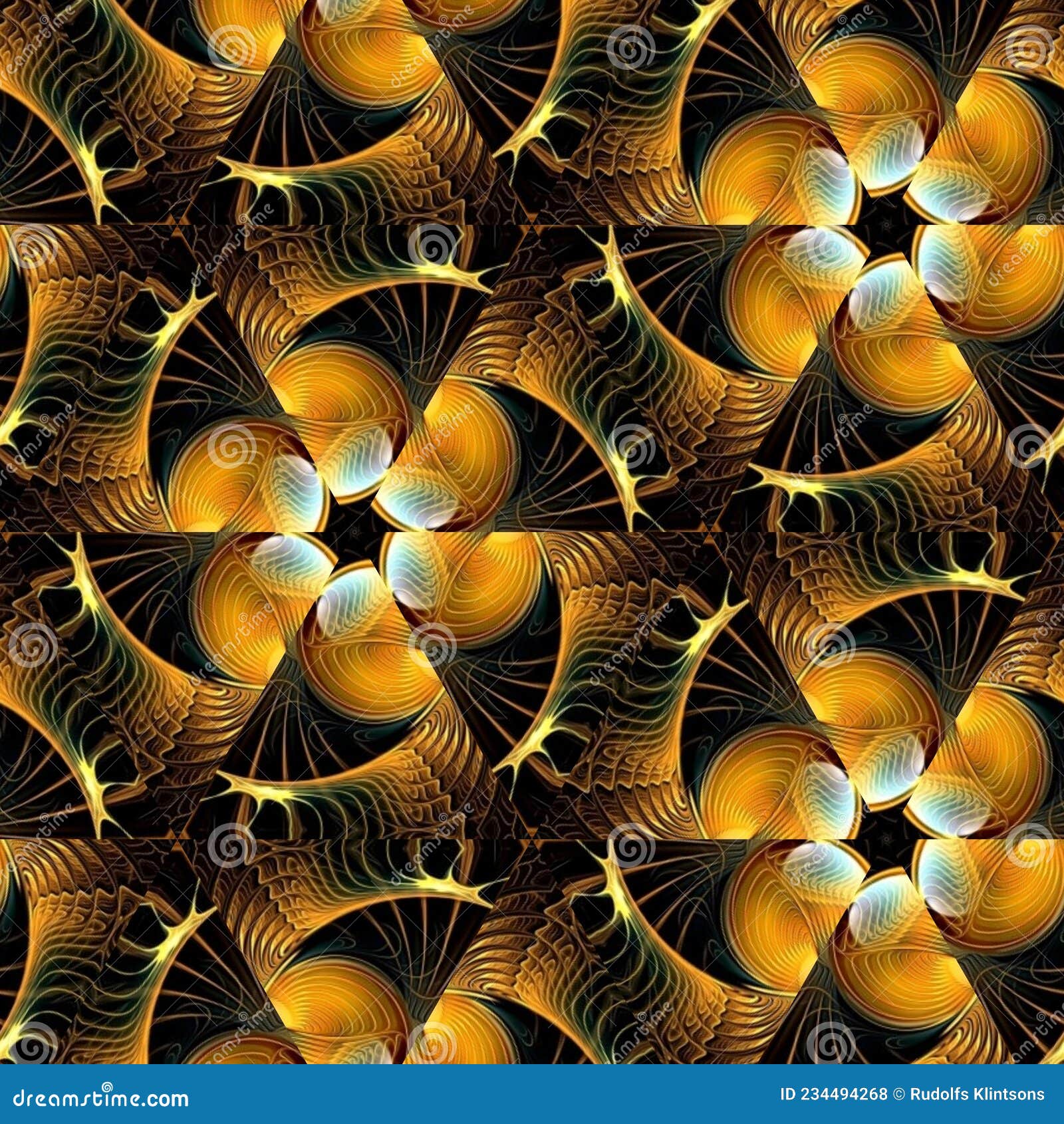 Abstract Computer Generated Fractal Design. a Fractal is a Never-ending ...