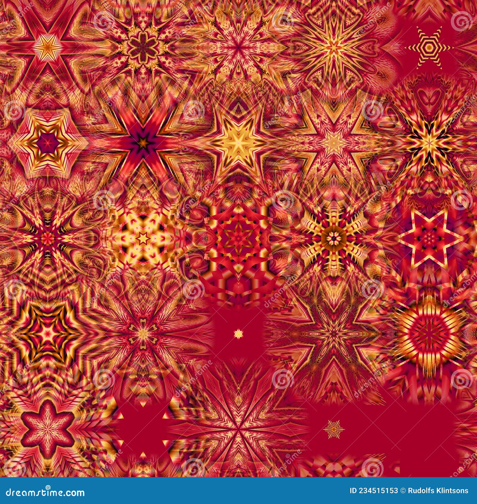 Abstract Computer Generated Fractal Design. a Fractal is a Never-ending ...