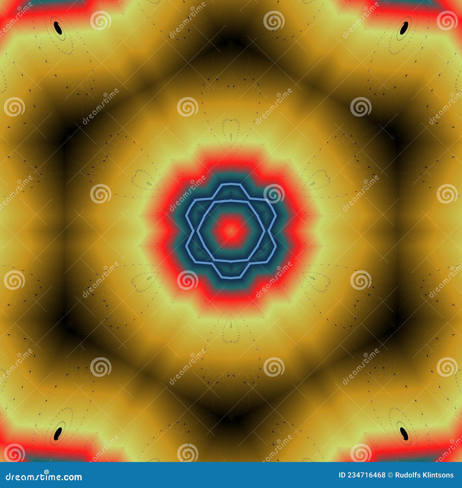 Abstract Computer Generated Fractal Design. a Fractal is a Never-ending ...