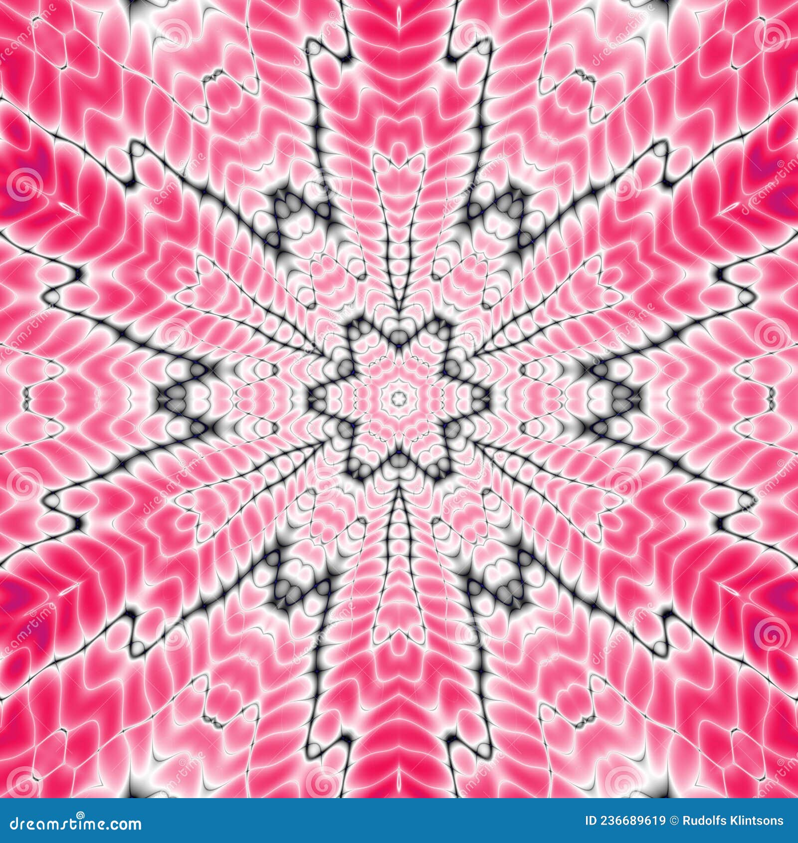 Abstract Computer Generated Fractal Design. a Fractal is a Never-ending ...