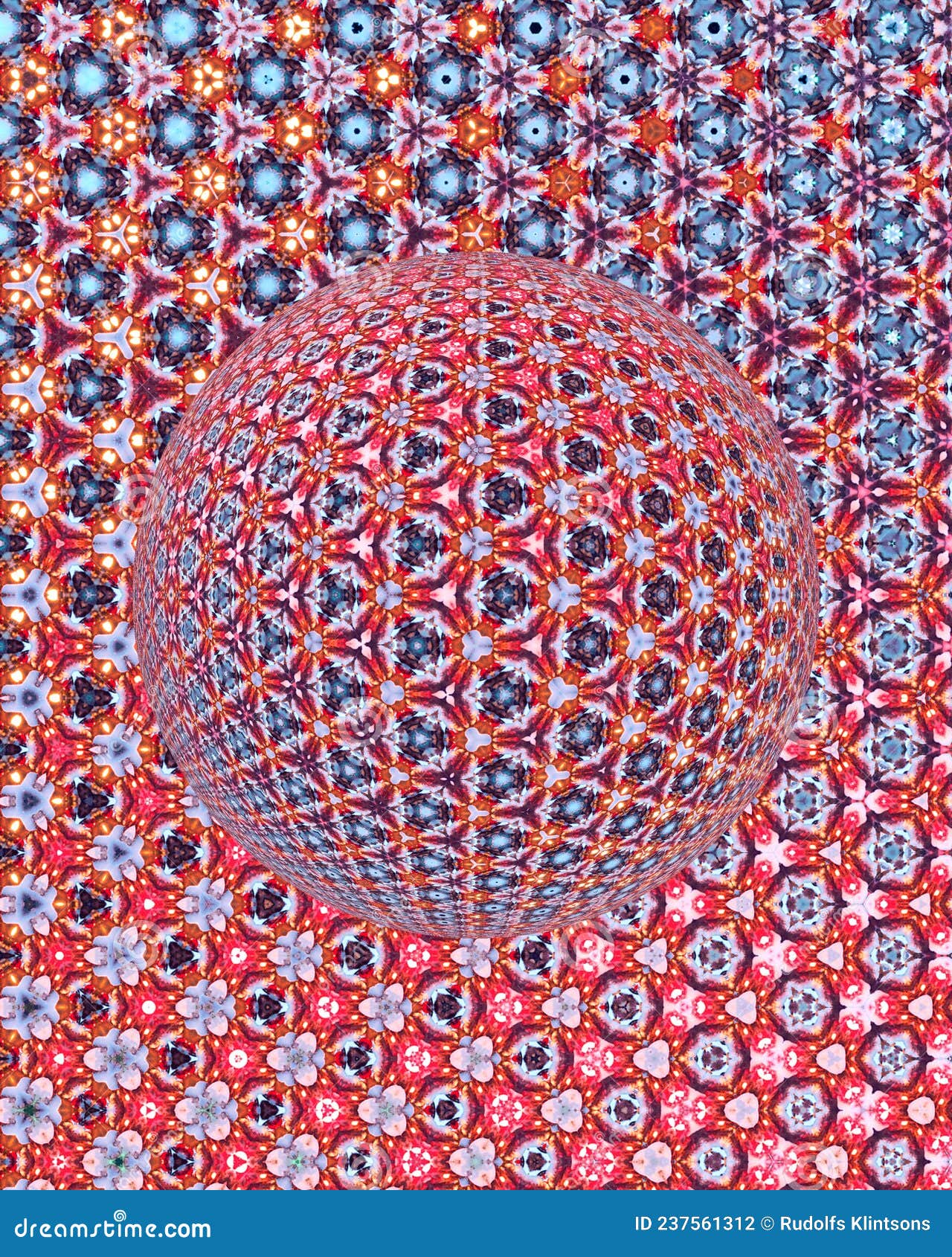 Abstract Computer Generated Fractal Design. a Fractal is a Never-ending ...