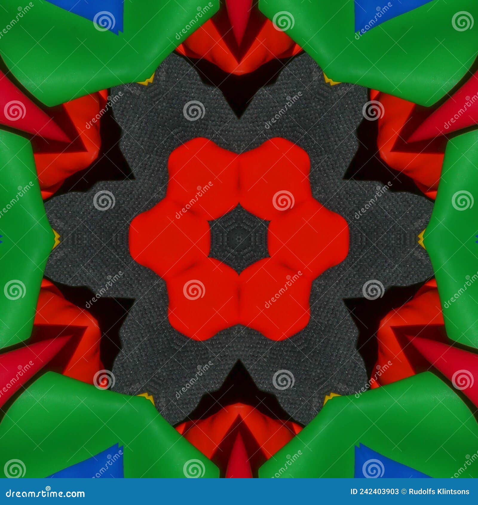 Abstract Computer Generated Fractal Design. a Fractal is a Never-ending ...