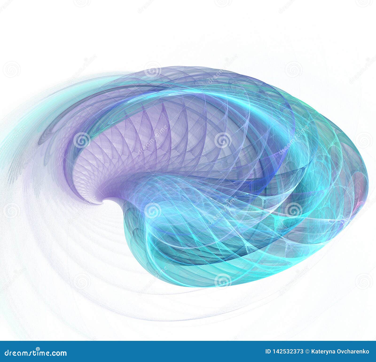 An Abstract Computer Generated Modern Fractal Design. Abstract Fractal ...