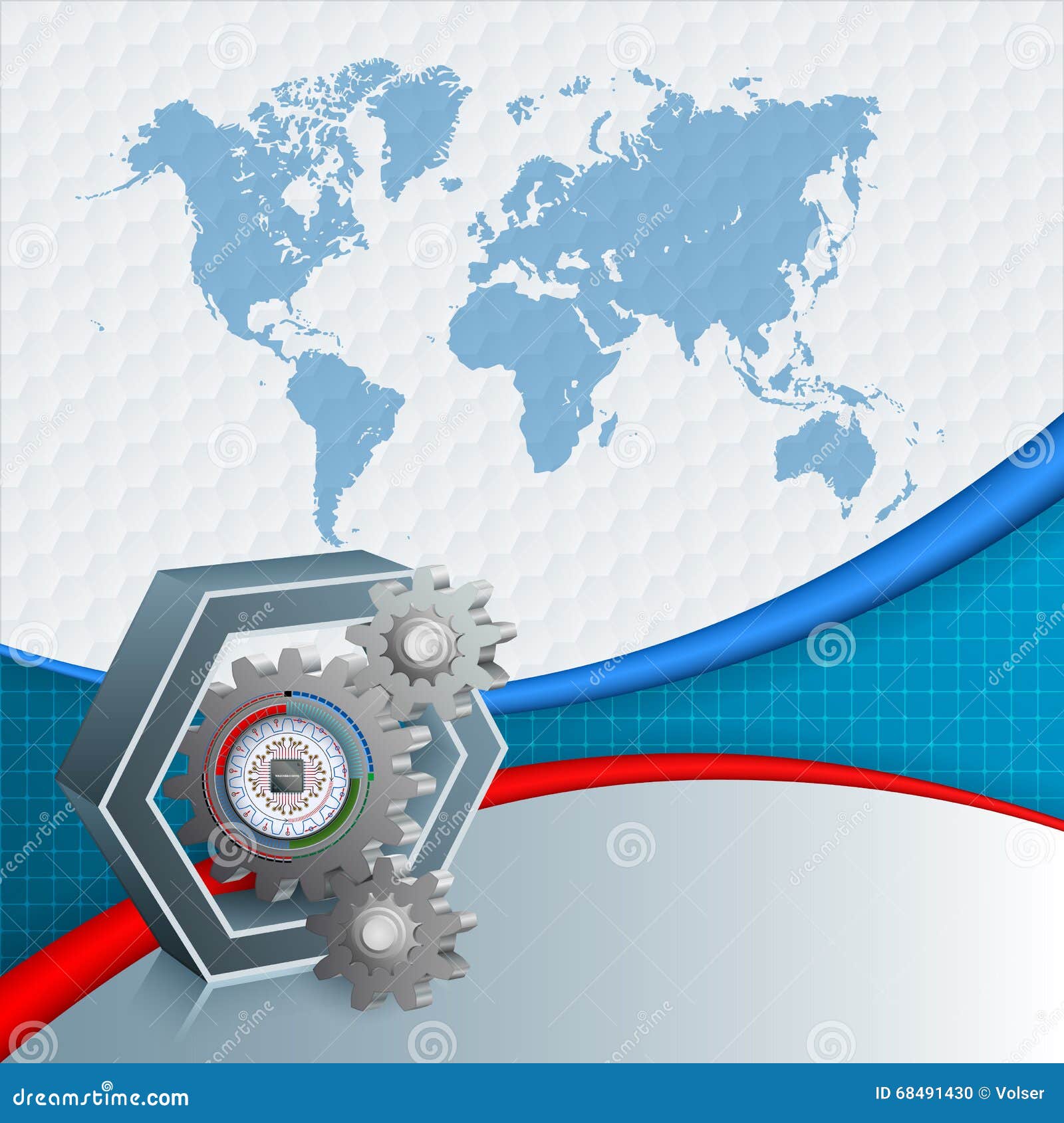 Abstract Computer Graphic for Industry/technology Background Stock ...