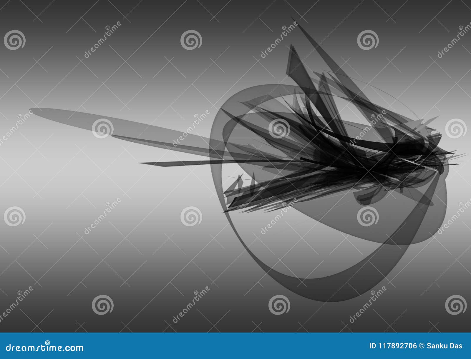 Abstract Computer Graphics Design Stock Illustration - Illustration of ...