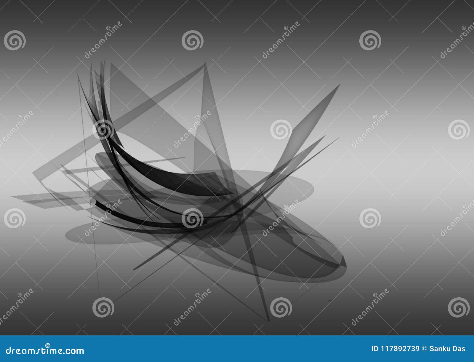 Abstract Computer Graphics Design Stock Illustration - Illustration of ...