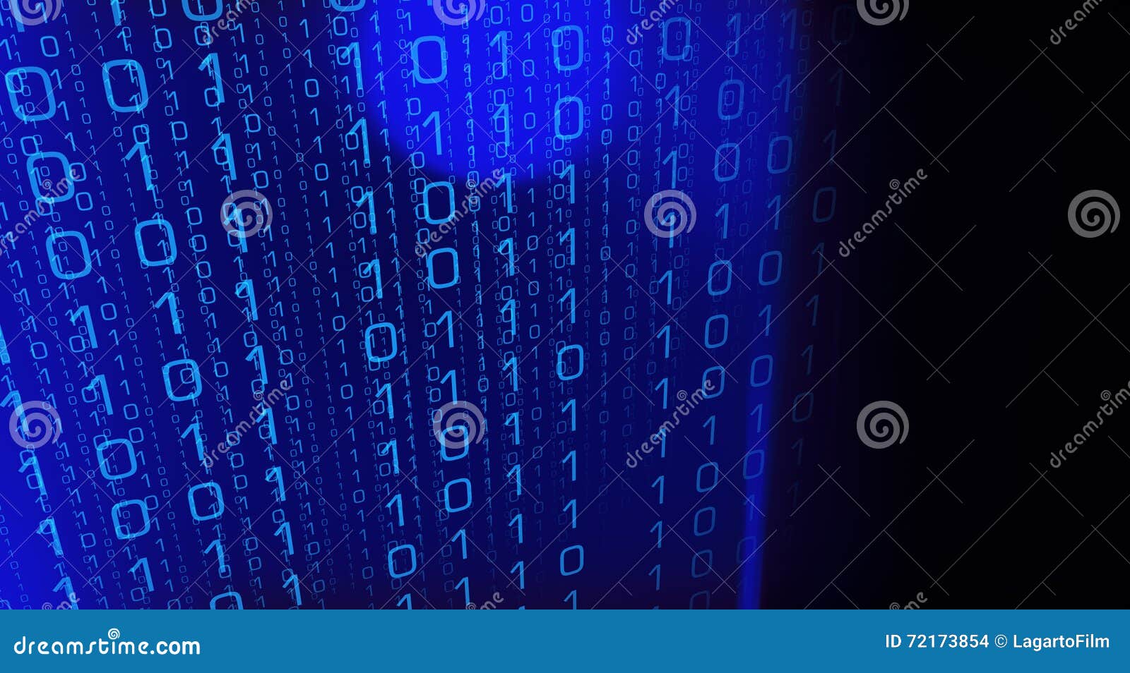Hacking Background Abstract Hacking System Hacker Attack Broken Falling Binary Code Matrix