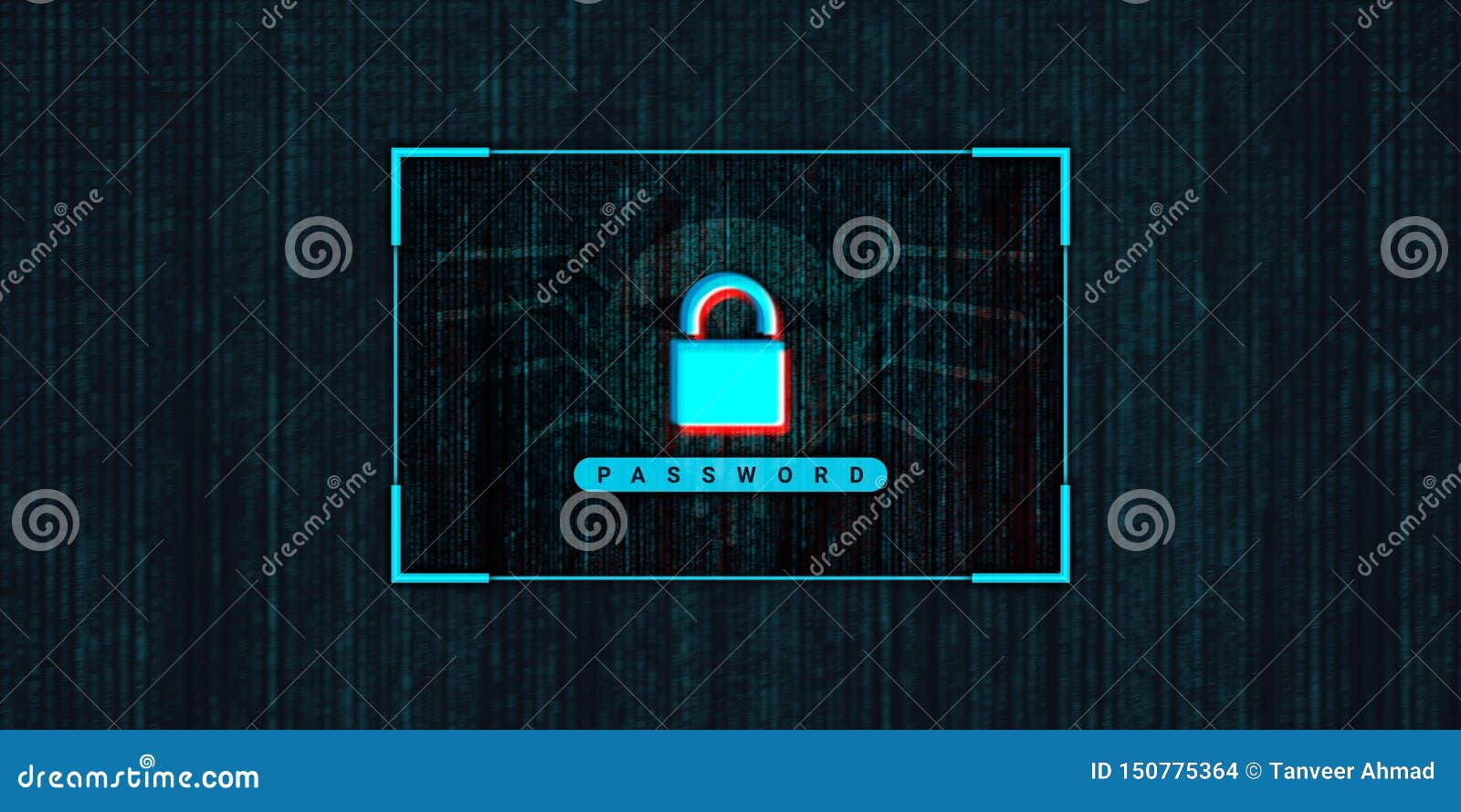 Hacking Background Abstract Hacking System Hacker Attack Broken Falling Binary Code Matrix