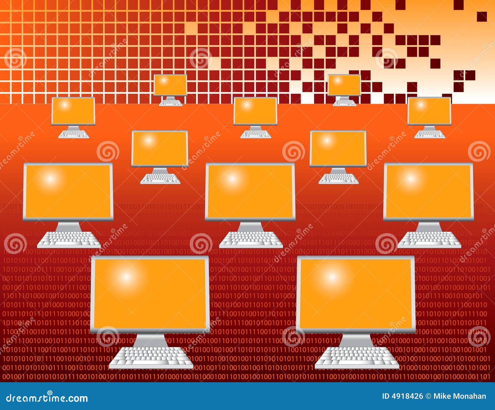 Abstract Computer Monitors Stock Illustrations – 427 Abstract Computer ...