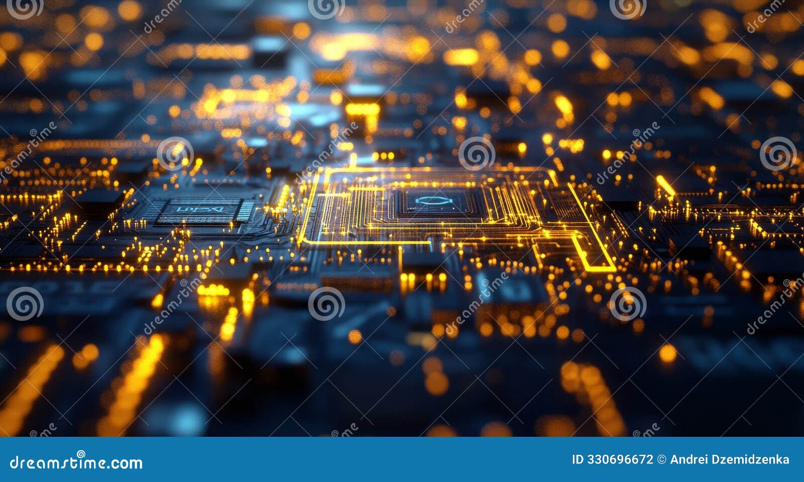 The Abstract Computer Motherboard Can Be Used To Illustrate ...