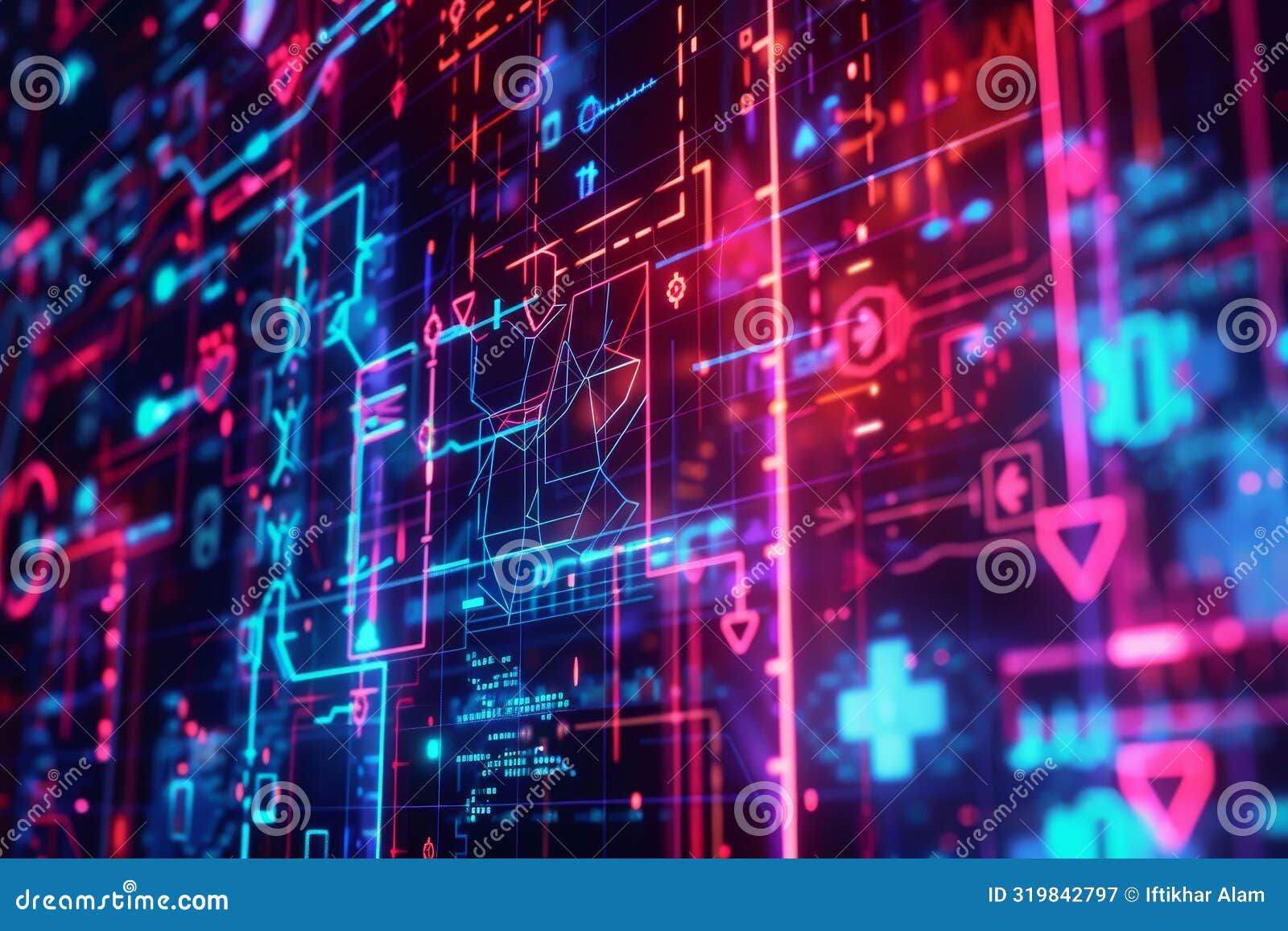 Abstract Computer Screen Display, Highlight the Challenges of ...