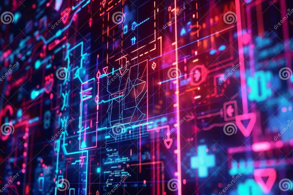 Abstract Computer Screen Display, Highlight the Challenges of ...