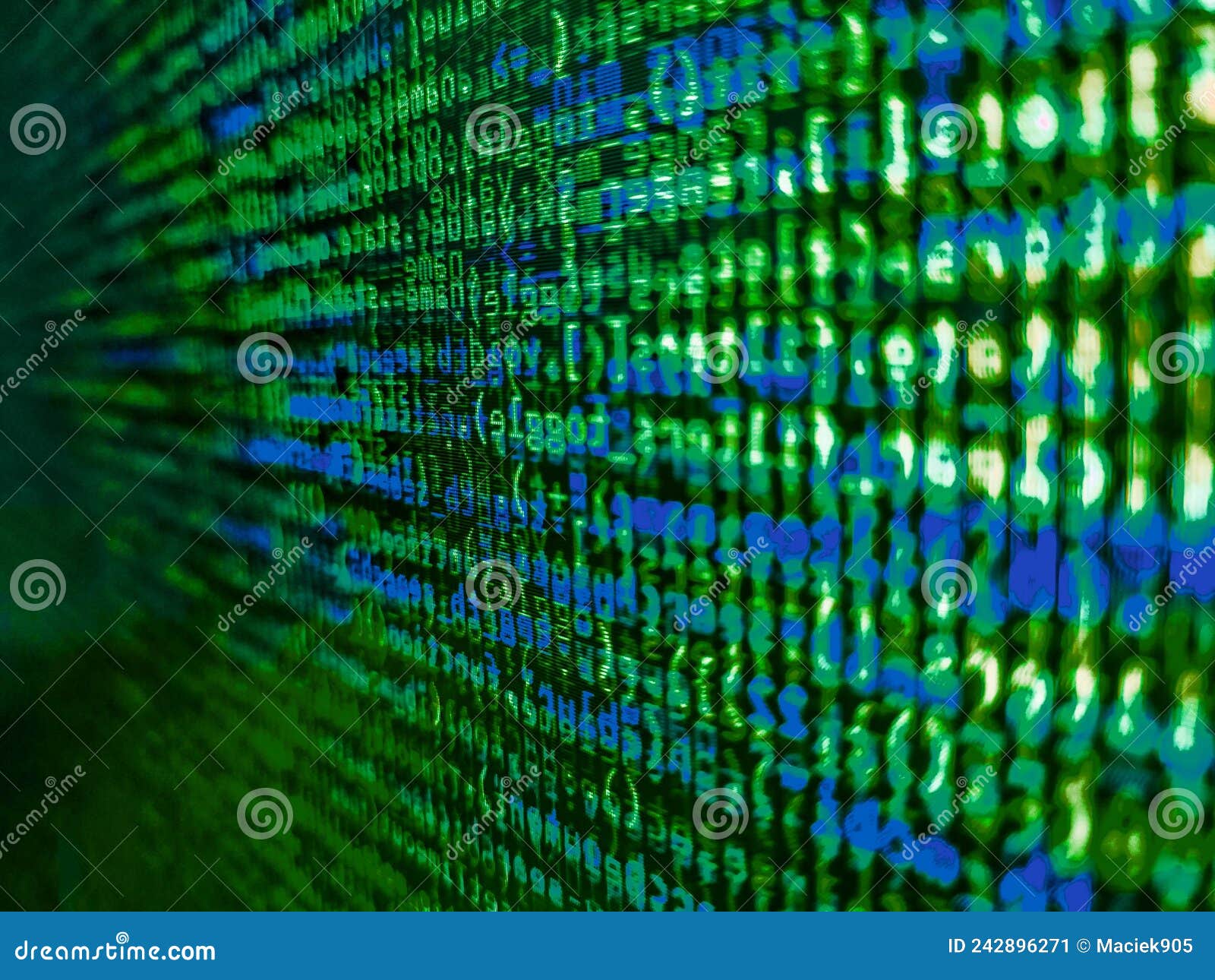 Code, HTML, Php Web Programming Source Code. Abstract Code Background ...