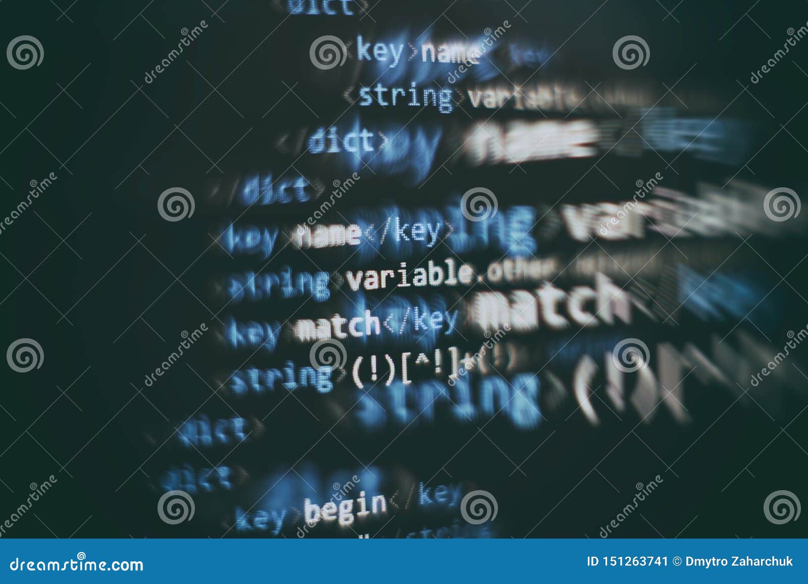 Abstract Computer Script Code Programming Code Screen Of Software Developer Software 5920