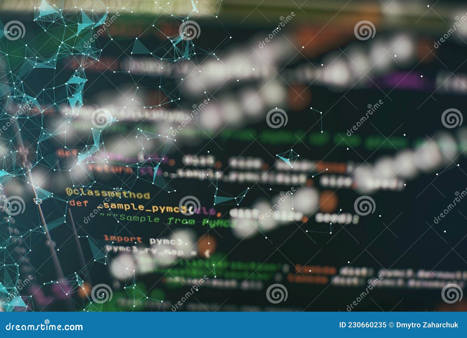 Abstract Computer Script Code Programming Code Screen Of Software Developer Software