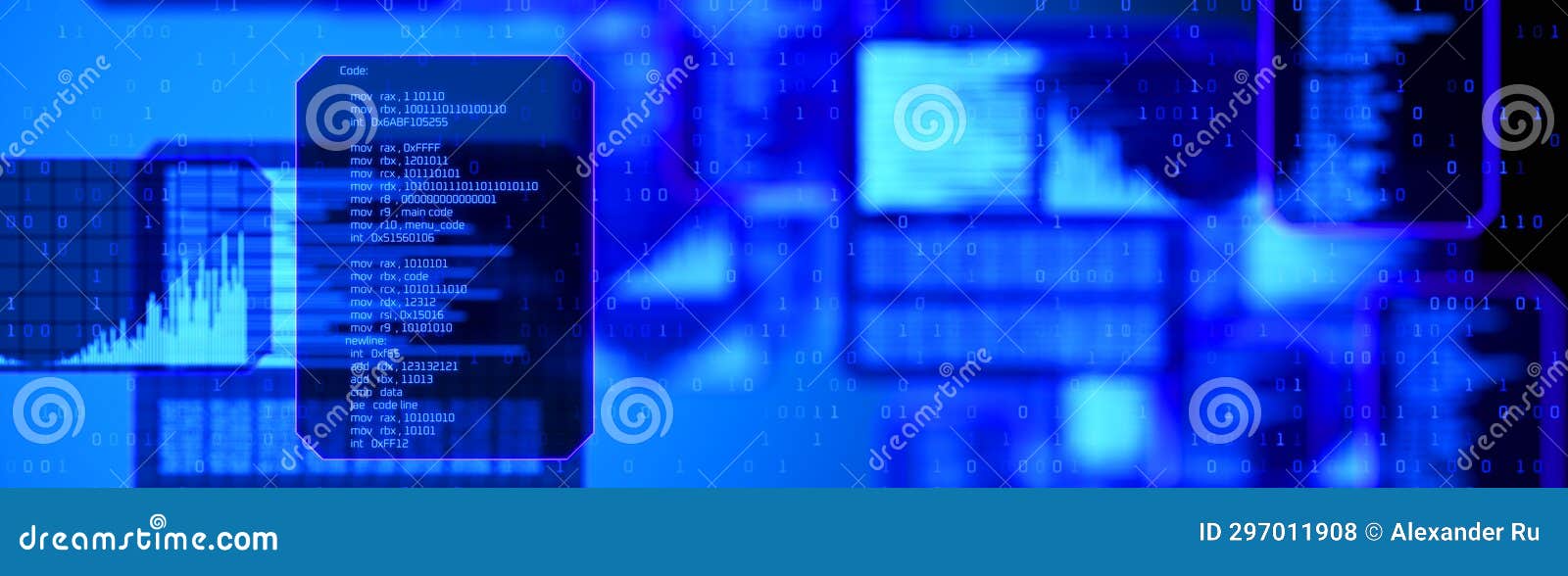 Abstract Computer Script Code. Software Developer Code. Software ...