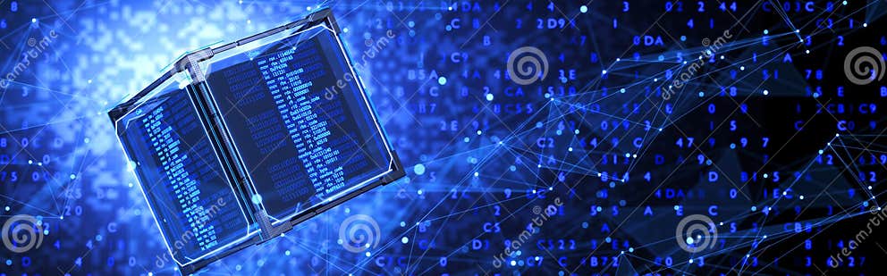 Abstract Computer Script Code Software Developer Code Software 7430