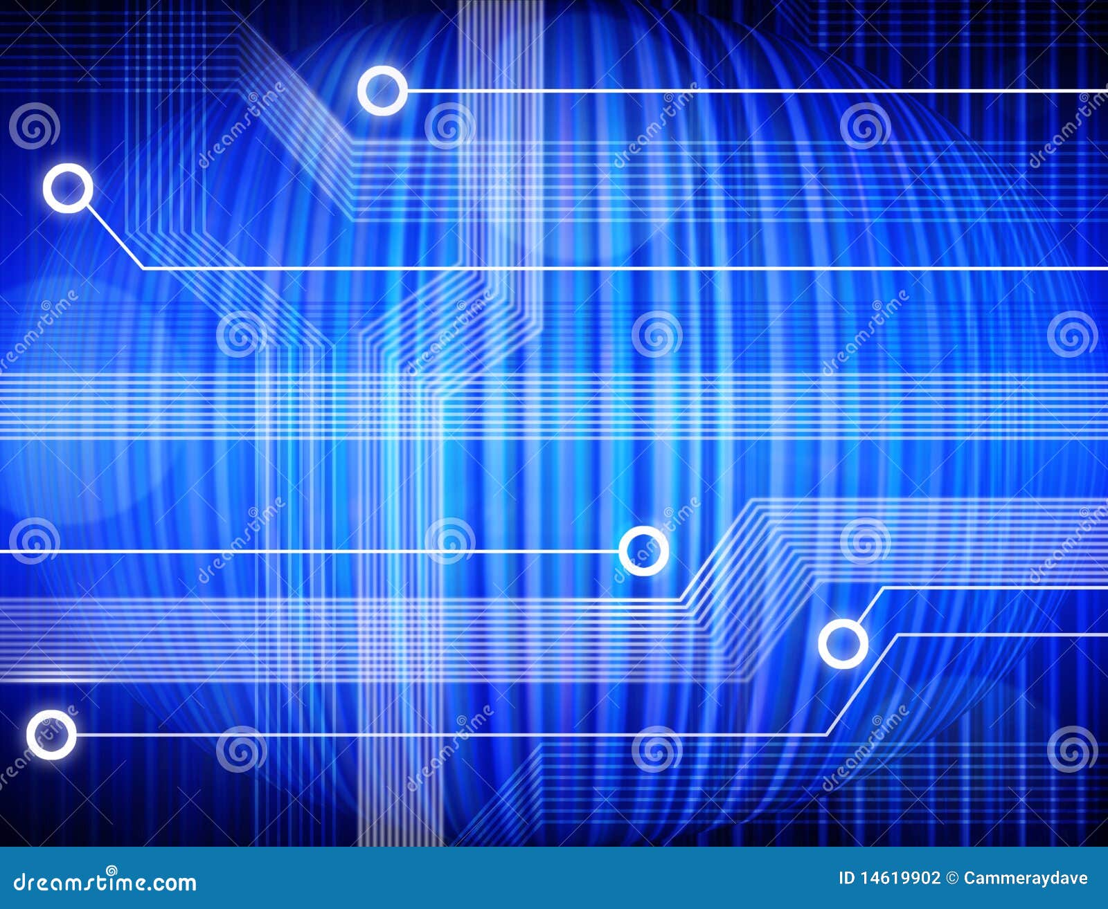 Abstract Computer Technology Background Stock Illustration ...
