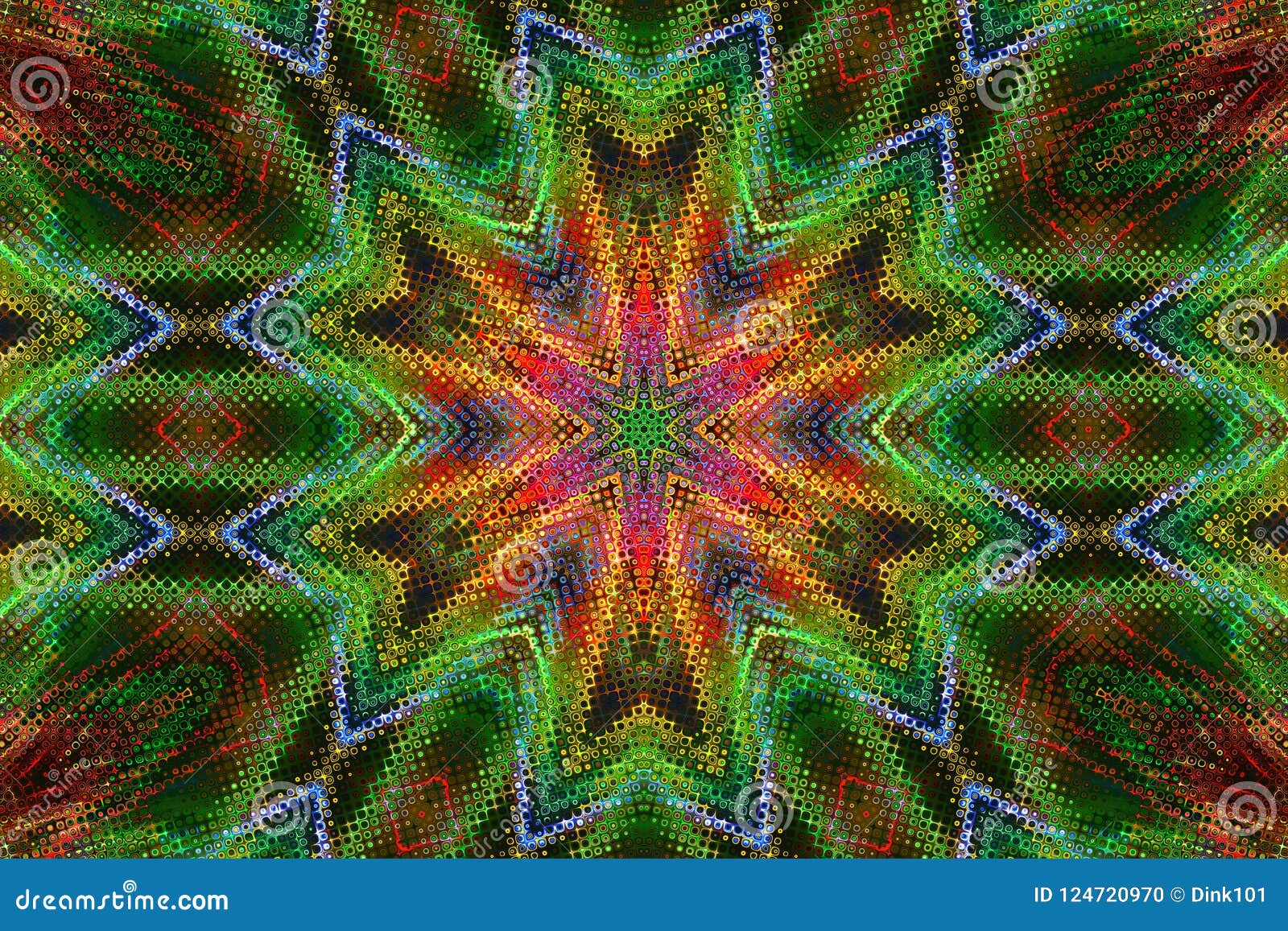 Abstract Concentric Pattern Stock Illustration - Illustration of ...