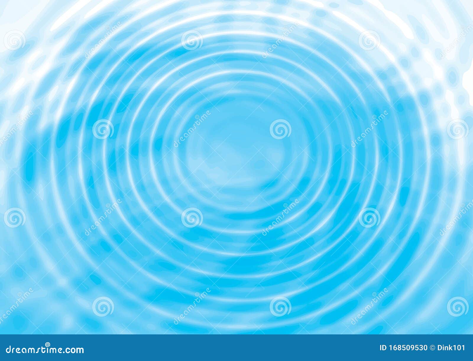 Abstract Concentric Water Ripples Background Stock Vector ...