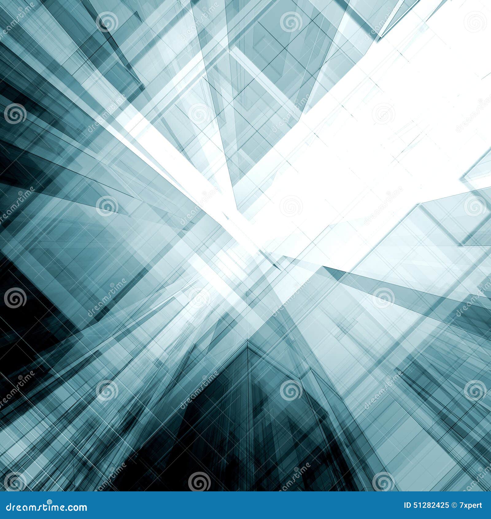 Abstract concept stock illustration. Illustration of architecture ...