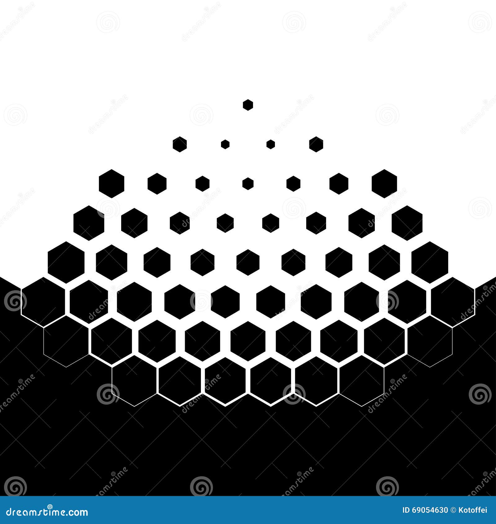 Abstract Concept of Dissolution Stock Vector - Illustration of ...