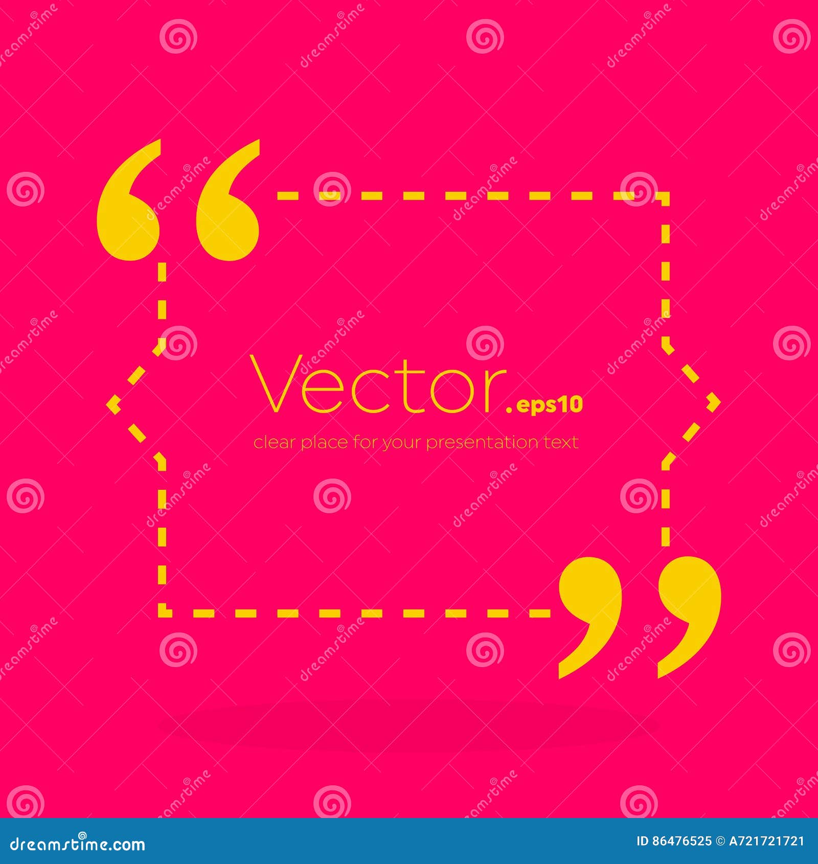 Abstract Concept Empty Speech Square Quote Text Bubble. for Web and ...