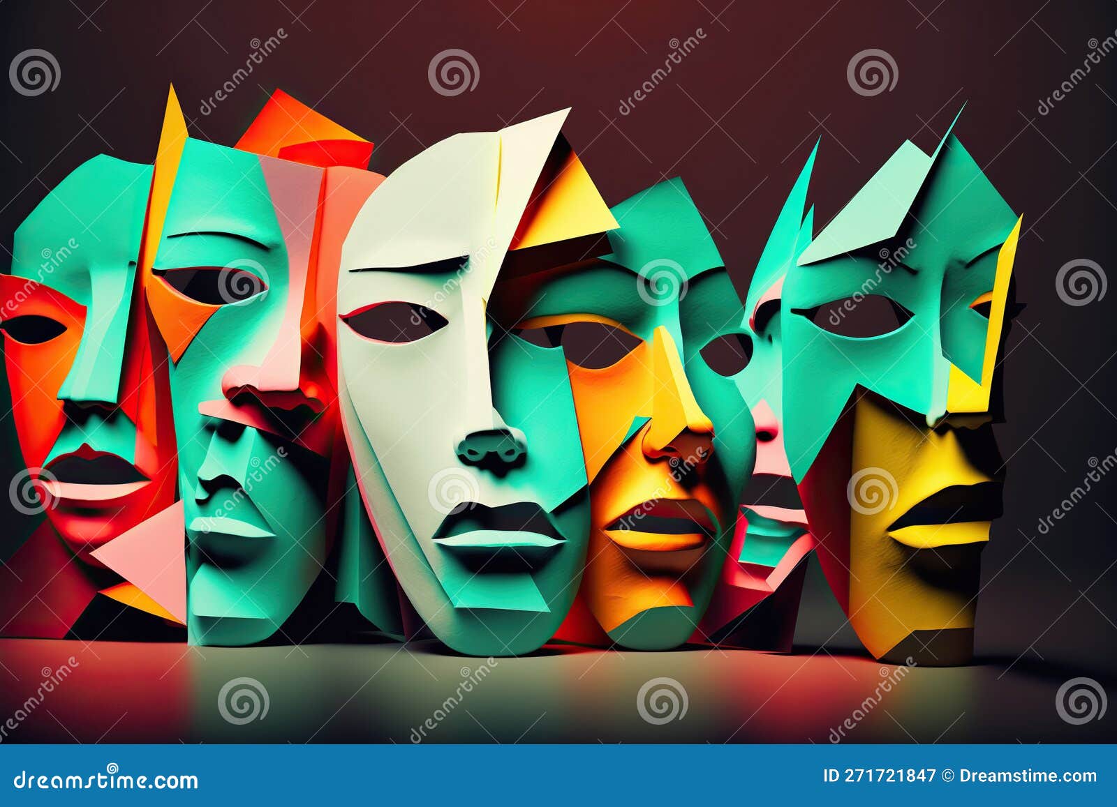 Abstract Concept of Persecution, Created with Generative AI Technology ...