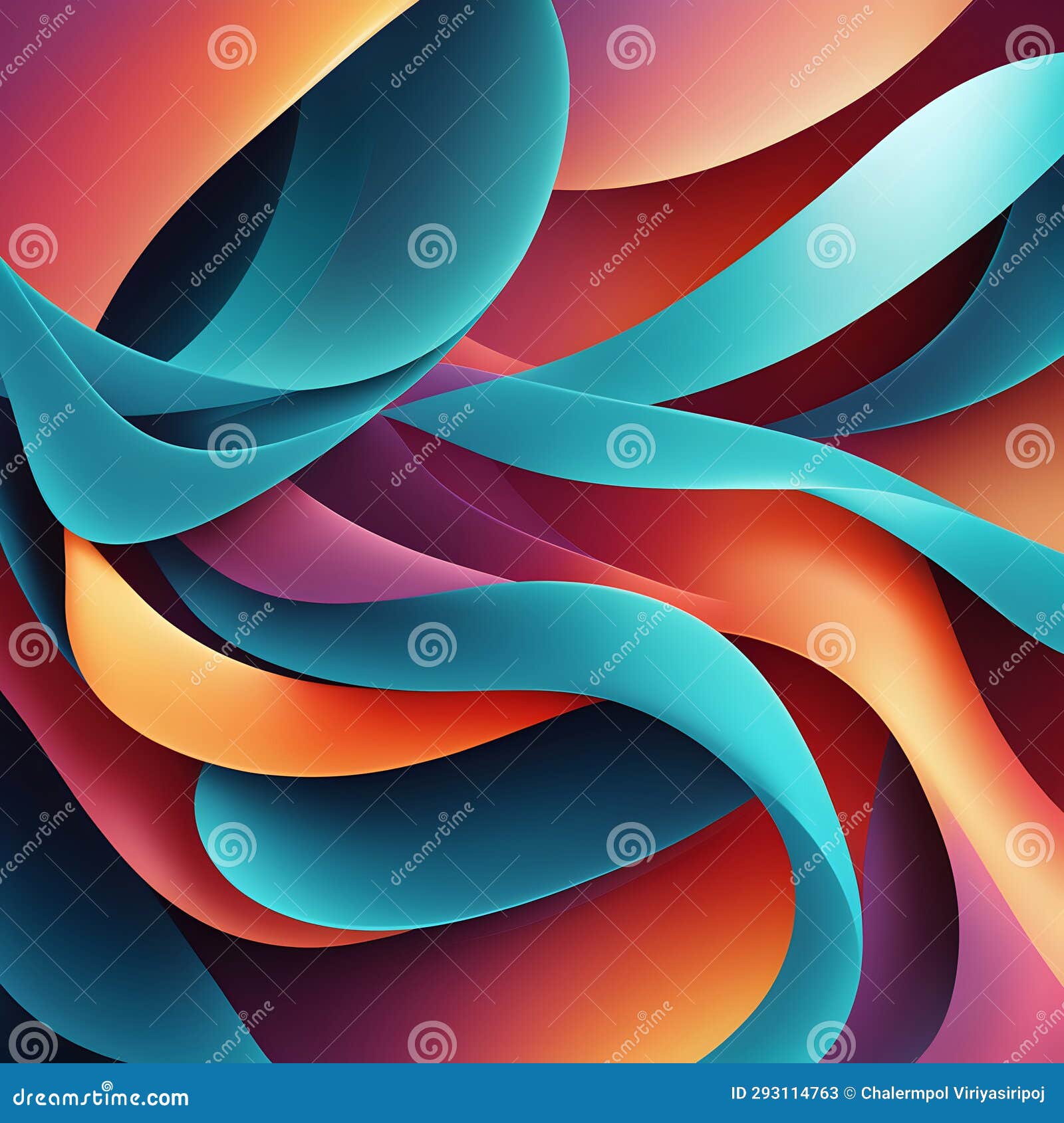 Abstract Concept, Smooth Silky Shapes, Vectors Abstract Style. Stock ...