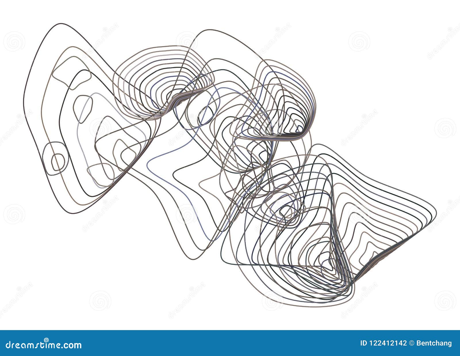 Abstract Conceptual Geometric Path Lines Pattern. Paths, Drawing, Cover ...