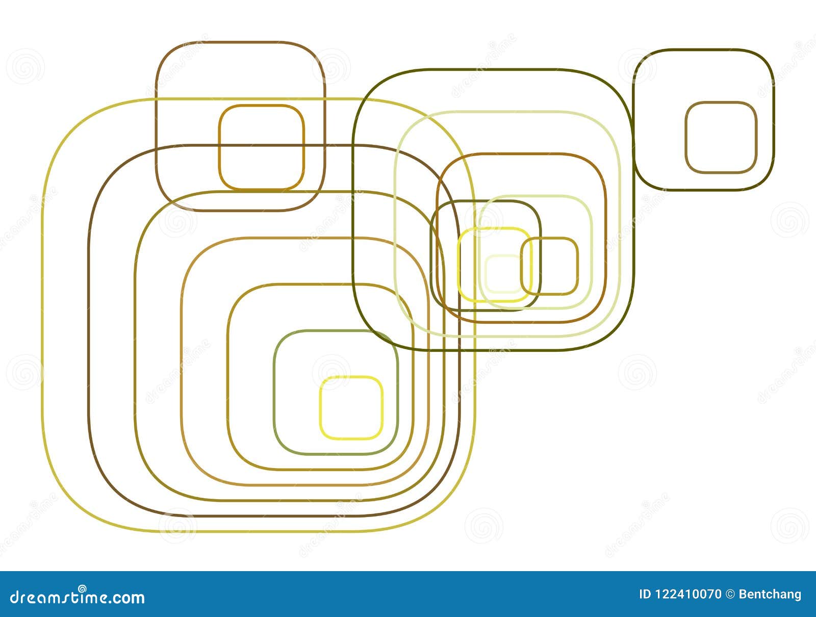Abstract Conceptual Geometric Rounded Rectangle Pattern. Background ...