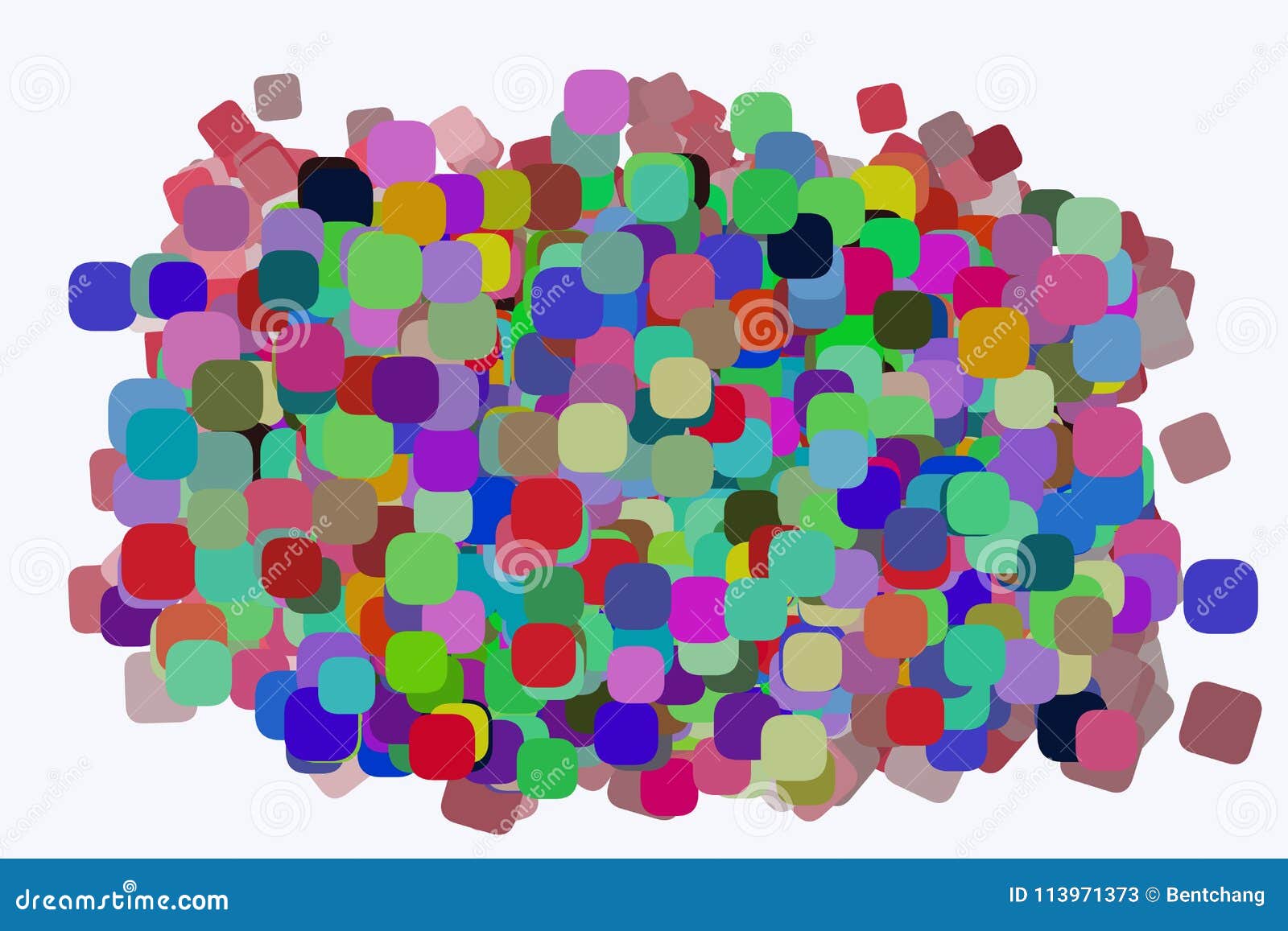 Abstract Conceptual Mixed Pattern. Shape, Creative, Color, Drawing ...