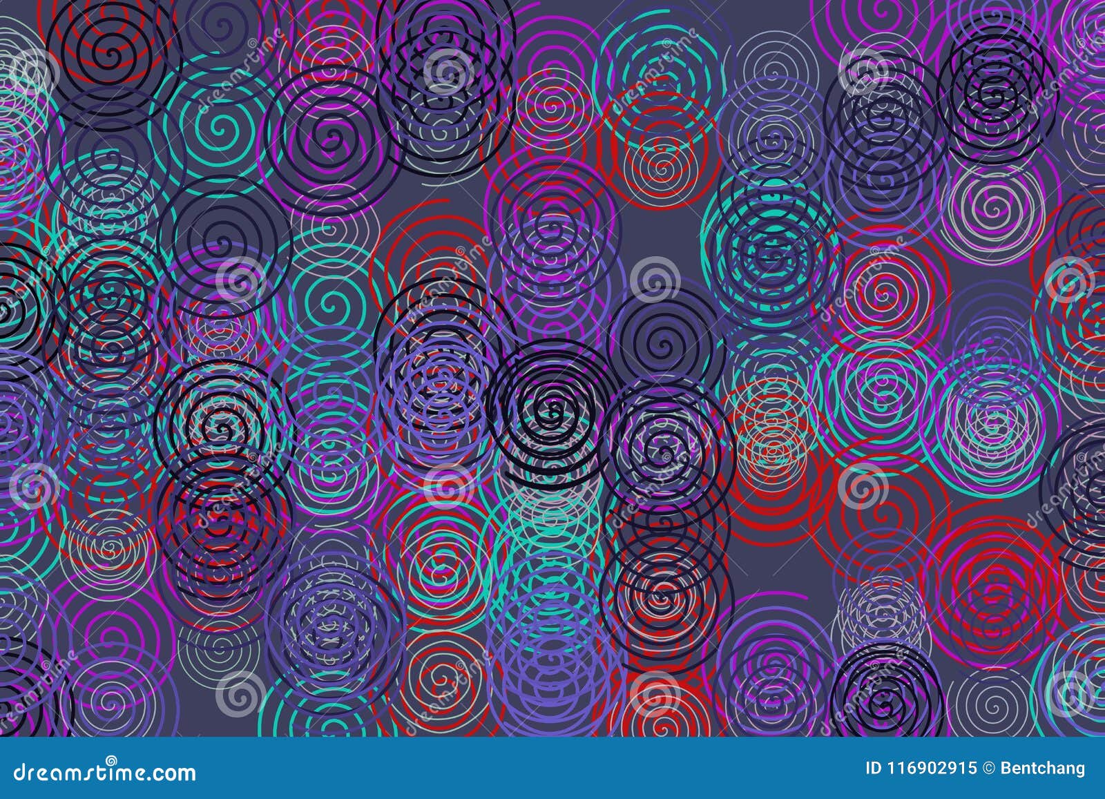 Abstract Conceptual Twirl Circle Line, Path or Pattern. Background ...