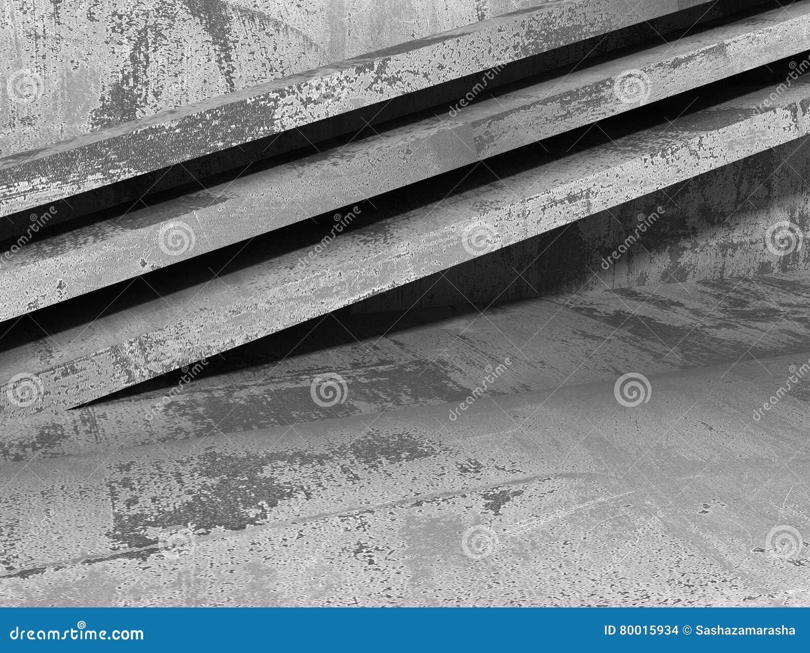 Abstract Concrete Construction. Architecture Background Stock ...