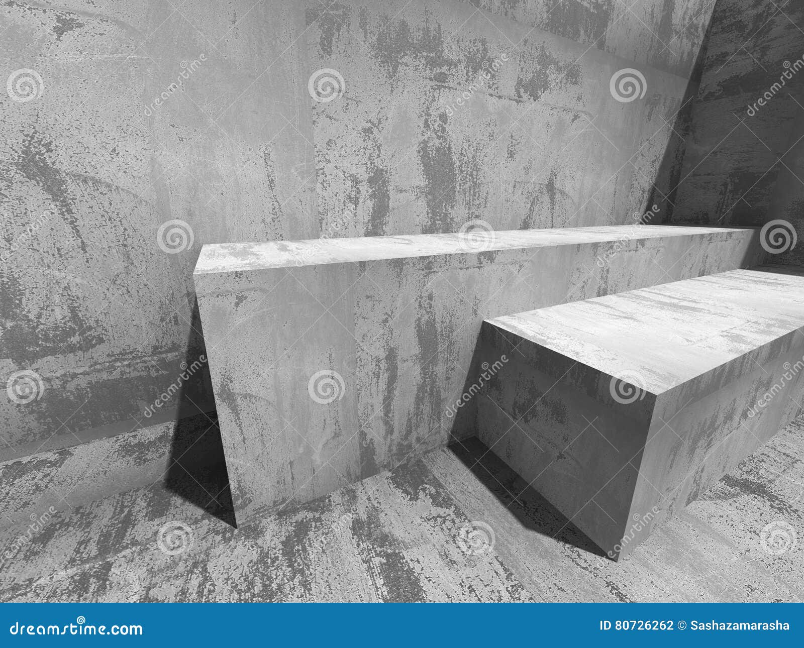 Abstract Concrete Construction. Architecture Background Stock ...