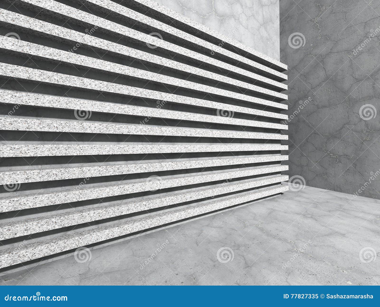 Abstract Concrete Wall. Stripe Pattern Architecture Background Stock ...