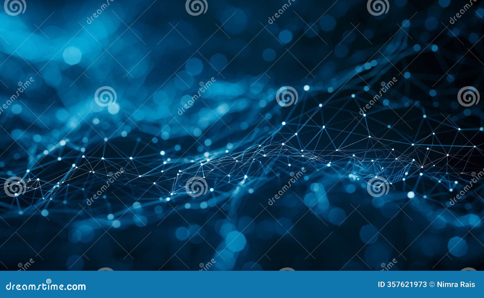 Abstract Connect Dots. Technology Hi Tech Connection Digital Data ...