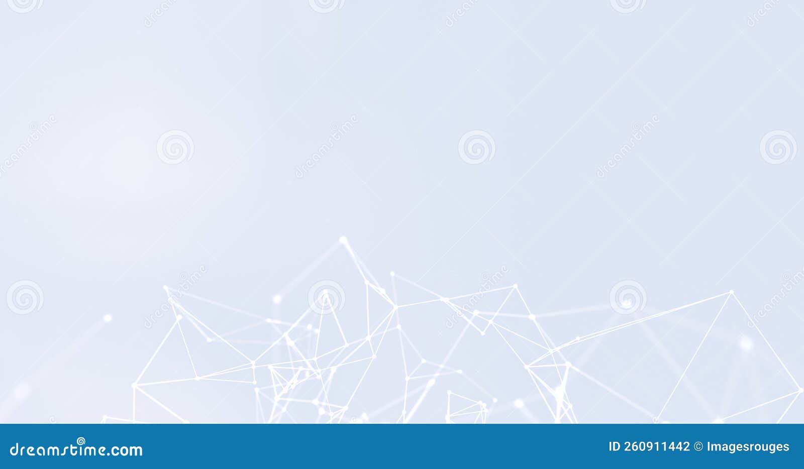 Abstract Connecting Dots And Lines Connection Science Medical And