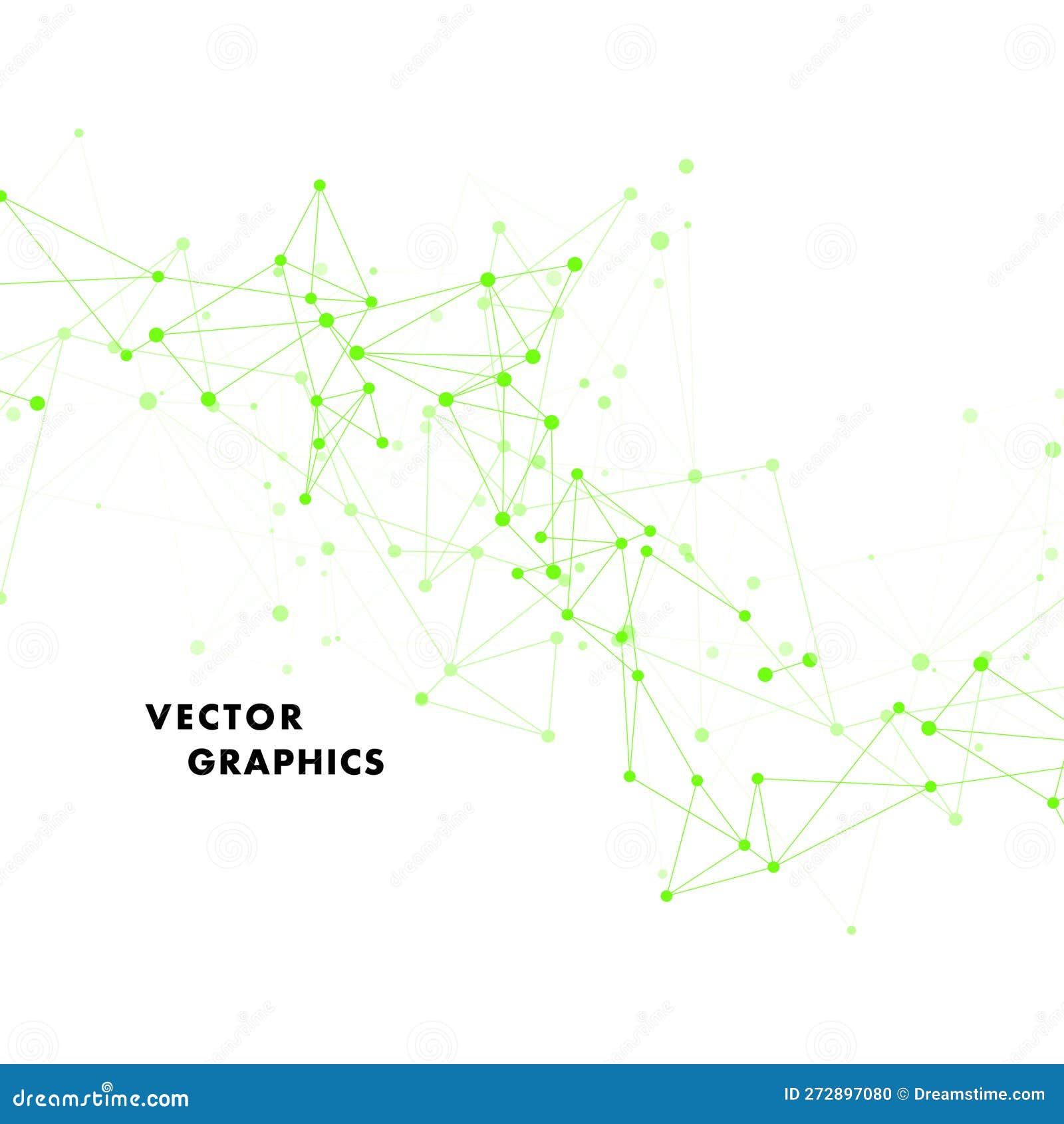 Abstract Connecting Dots and Lines. Node Digital Plexus Dot. Network Line for Web Stock ...