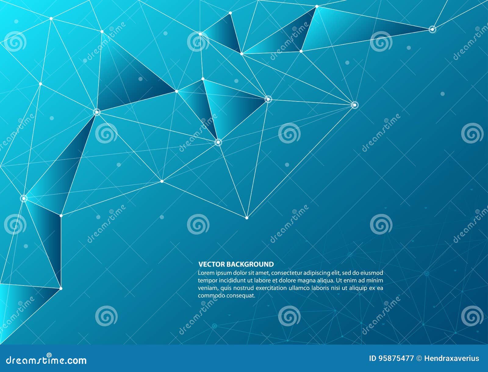 Abstract Connecting Theme Background Stock Vector - Illustration of ...