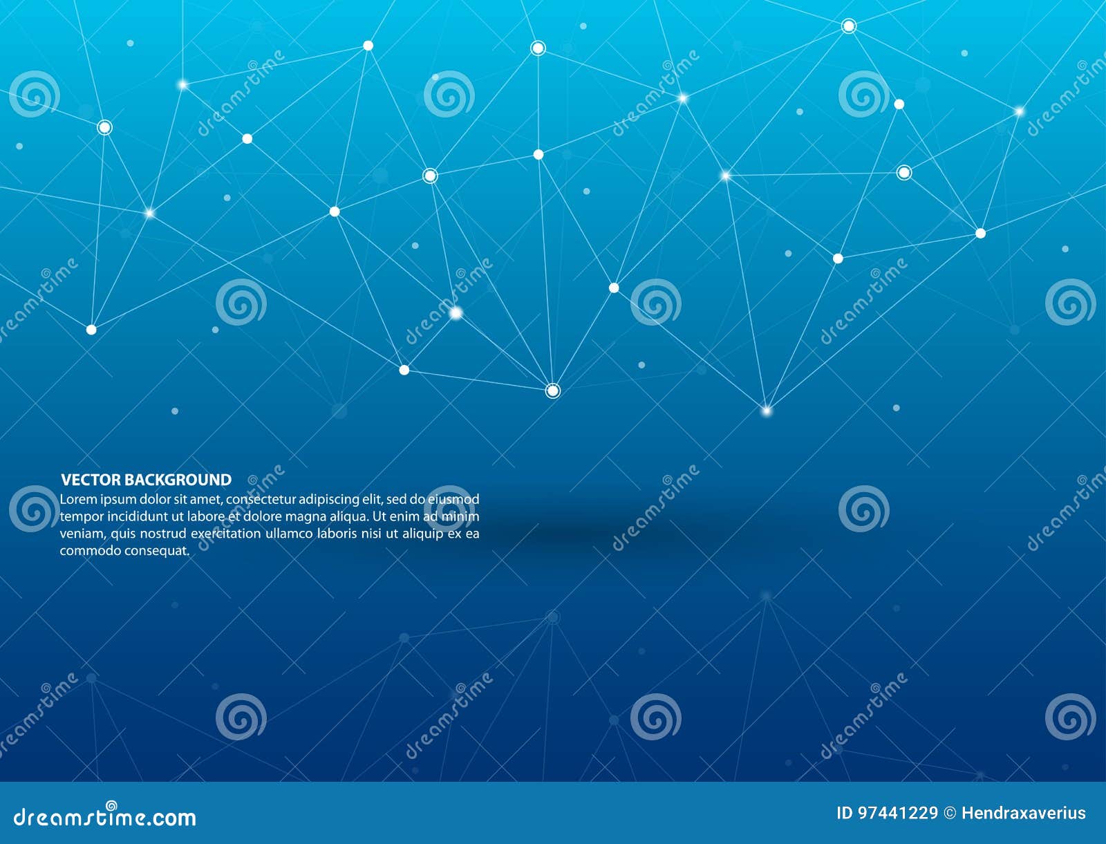 Abstract Connecting Theme Background Stock Vector - Illustration of ...